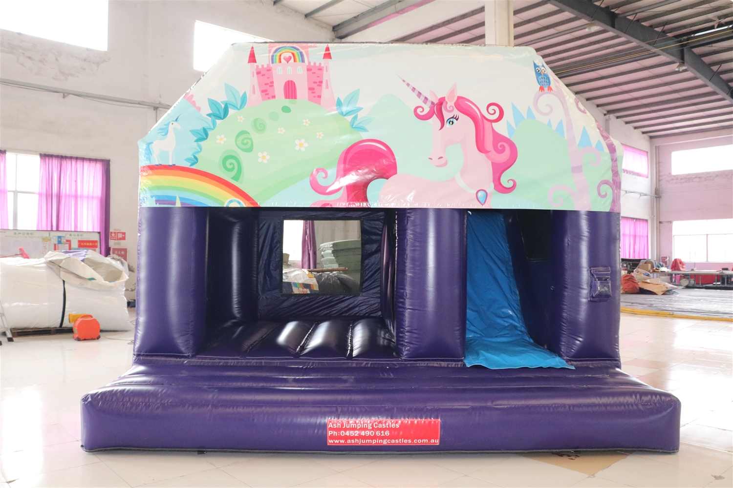 Unicorn “Open Front” Jumping Castles | Jumping Castle Hire