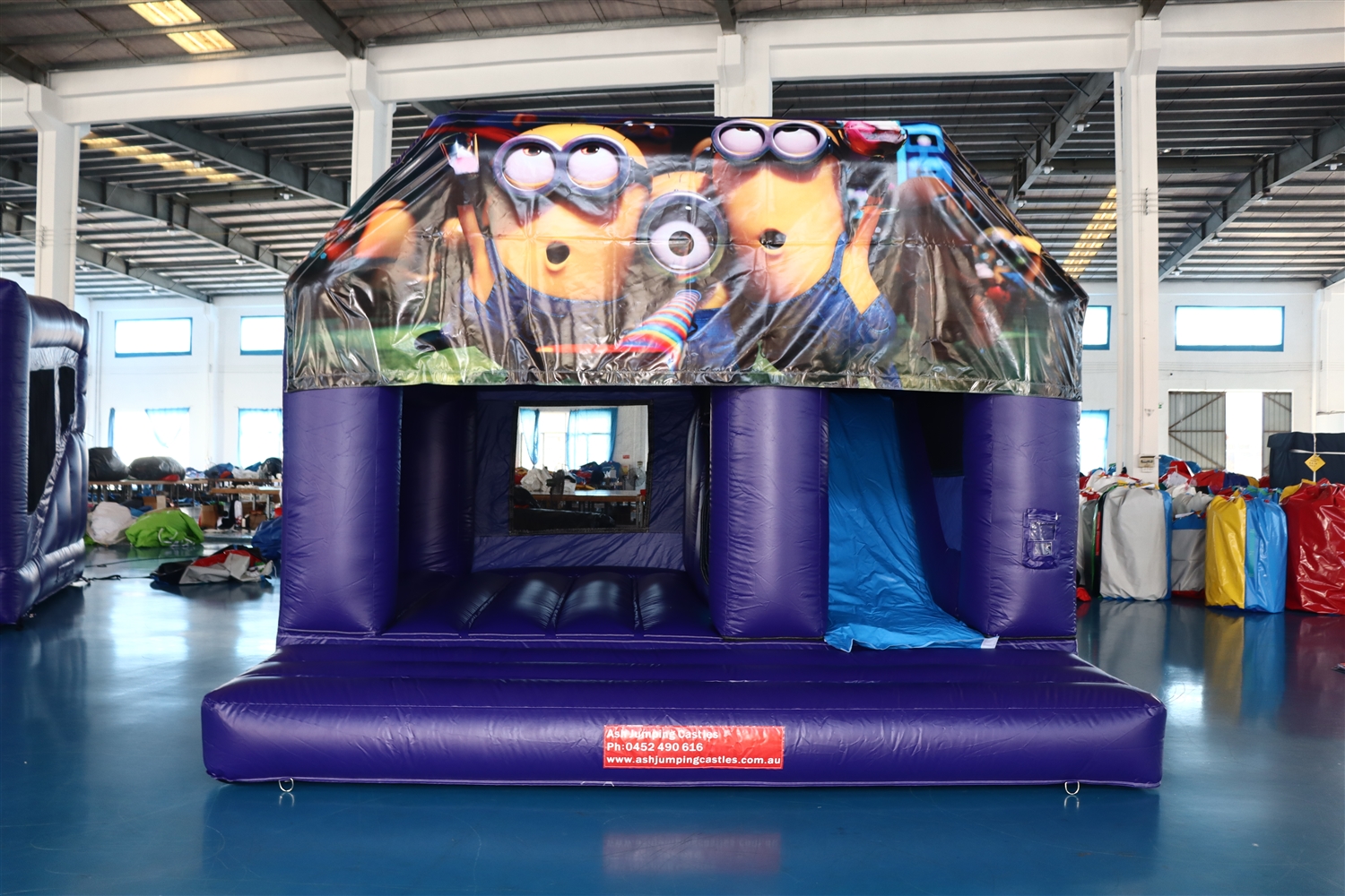 Minions Open Front | Jumping Castle Hire